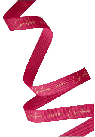 Gold/Red 16mm Xmas Ribbon | Ribbons | Packaging Products